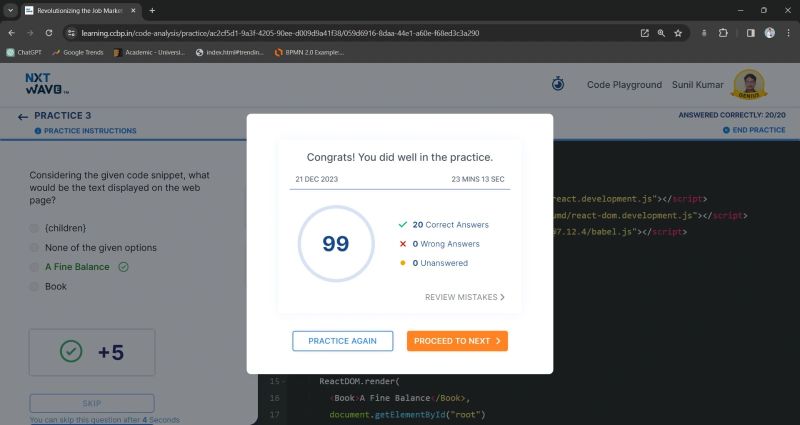 Sunil kumar Kanugula on LinkedIn: #nxtwave #coding #consistency Sunil kumar Kanugula on LinkedIn: #nxtwave #coding #consistency