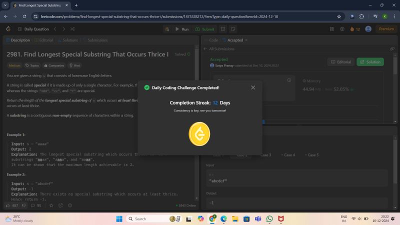 KOTHA SATYA PRANAY on LinkedIn: Hello Guys, Today I solved the leetcode ... KOTHA SATYA PRANAY on LinkedIn: Hello Guys, Today I solved the leetcode ...