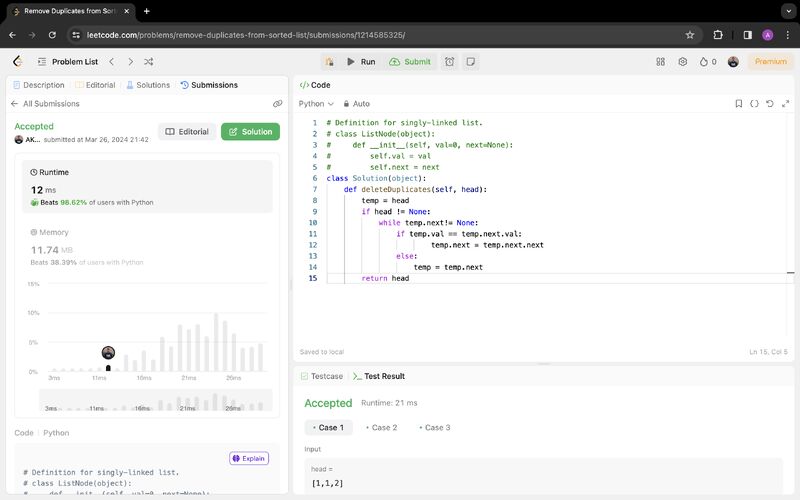 #100daysleetcodechallenge #leetcode #leetcodesolution #challnege… | AKASH G #100daysleetcodechallenge #leetcode #leetcodesolution #challnege… | AKASH G