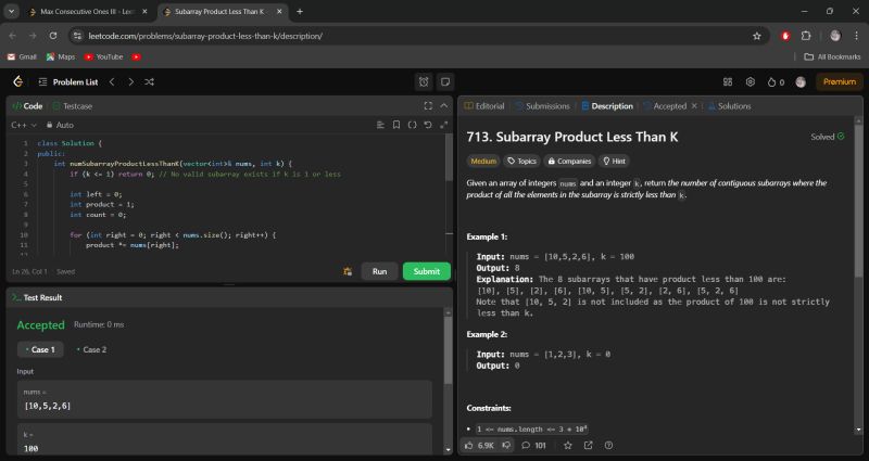 Suyash Agarwal on LinkedIn: #leetcode #dsa #cplusplus #codingjourney Suyash Agarwal on LinkedIn: #leetcode #dsa #cplusplus #codingjourney