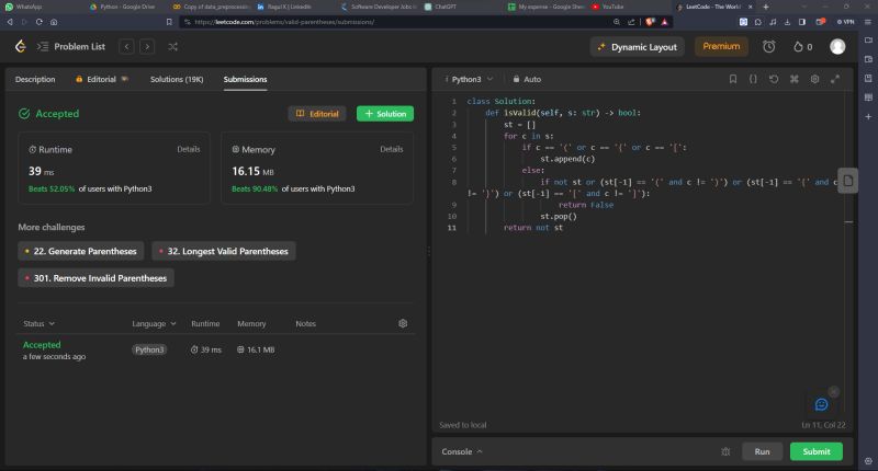 Ragul K on LinkedIn: #100daysofcode #leetcode #problemsolving Ragul K on LinkedIn: #100daysofcode #leetcode #problemsolving