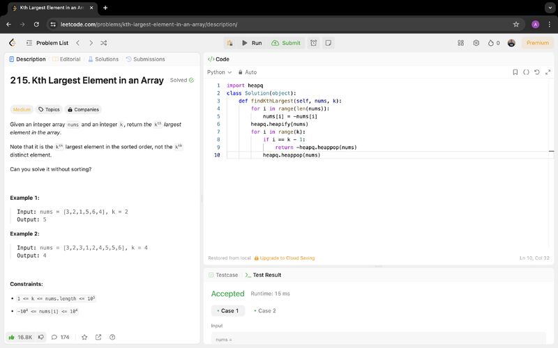 AKASH G on LinkedIn: #100daysleetcodechallenge #leetcode # ... AKASH G on LinkedIn: #100daysleetcodechallenge #leetcode # ...