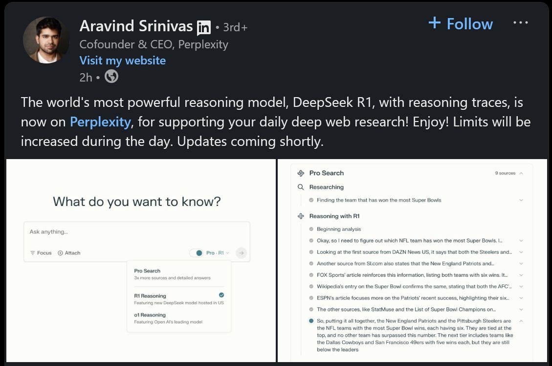 Alkis CyCoderX on LinkedIn: The Co-founder and CEO of Perplexity ... Alkis CyCoderX on LinkedIn: The Co-founder and CEO of Perplexity ...