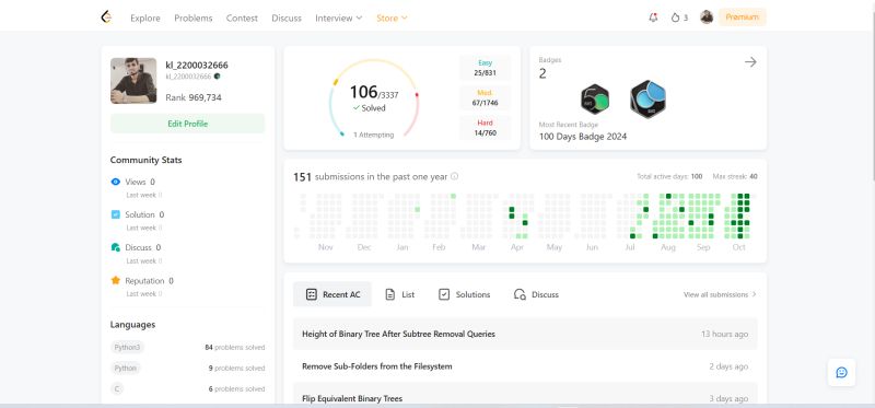 SAI VIVEK BATCHALA on LinkedIn: #leetcode #100dayschallenge # ... SAI VIVEK BATCHALA on LinkedIn: #leetcode #100dayschallenge # ...