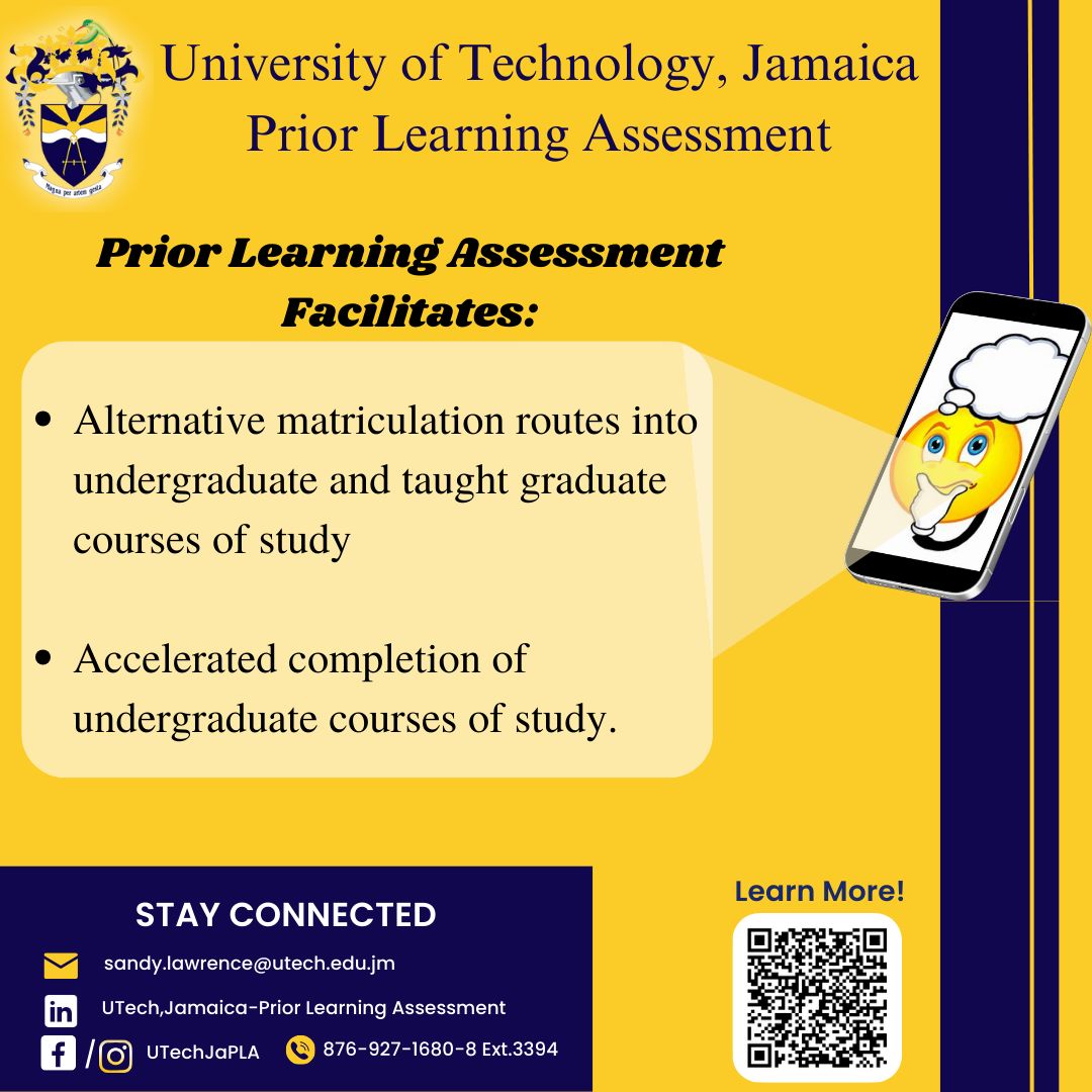 UTech, Jamaica facilitates increased access to programmes and ease of ... UTech, Jamaica facilitates increased access to programmes and ease of ...
