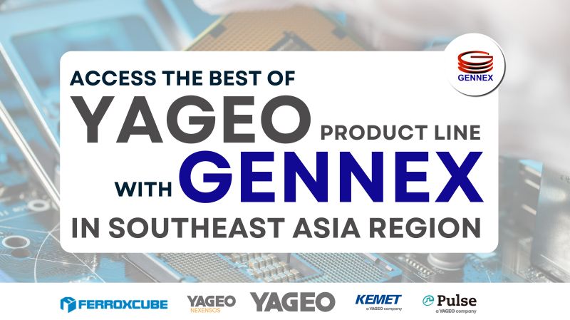 #gennex #yageo #kemet #pulse #nexensos #ferroxcube | Gennex Corp #gennex #yageo #kemet #pulse #nexensos #ferroxcube | Gennex Corp