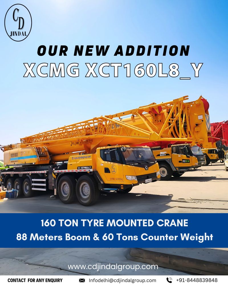 #jindalinfrastructures #heavylifting #xcmgxct160l8y #cranesthatdeliver ... #jindalinfrastructures #heavylifting #xcmgxct160l8y #cranesthatdeliver ...