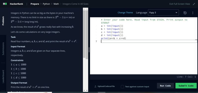 Vishakha Sharma on LinkedIn: #100daysofcode #hackerrank #python # ... Vishakha Sharma on LinkedIn: #100daysofcode #hackerrank #python # ...