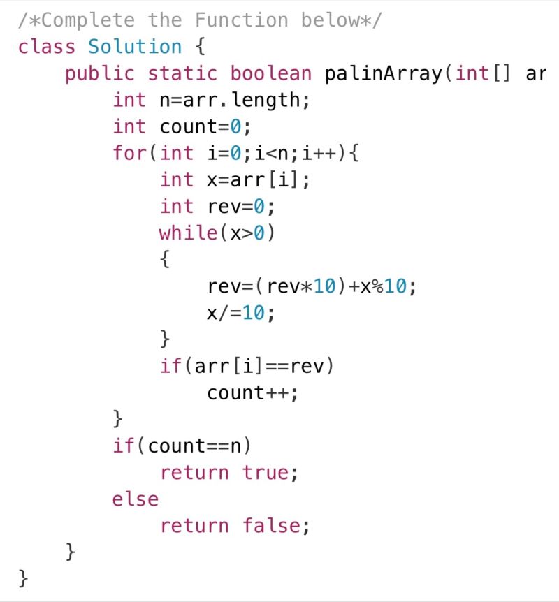 Santheesh P M on LinkedIn: #java #coding #programming #palindrome # ... Santheesh P M on LinkedIn: #java #coding #programming #palindrome # ...