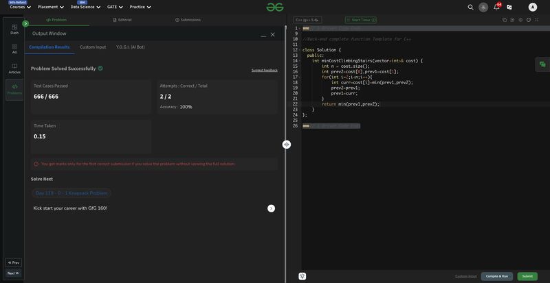 #gfg160 #geeksforgeeks #gfg160 #dsa #dynamicprogramming #climbingstairs ... #gfg160 #geeksforgeeks #gfg160 #dsa #dynamicprogramming #climbingstairs ...
