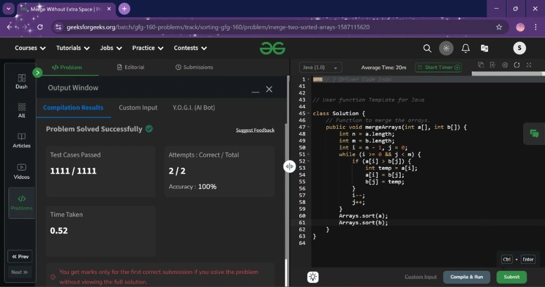 Sharlyn Bernice S on LinkedIn: #160daysofcode #geeksforgeeks # ... Sharlyn Bernice S on LinkedIn: #160daysofcode #geeksforgeeks # ...