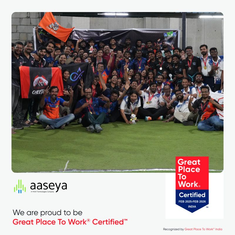 Aaseya on LinkedIn: #greatplacetowork #aaseya #teamwork #success Aaseya on LinkedIn: #greatplacetowork #aaseya #teamwork #success