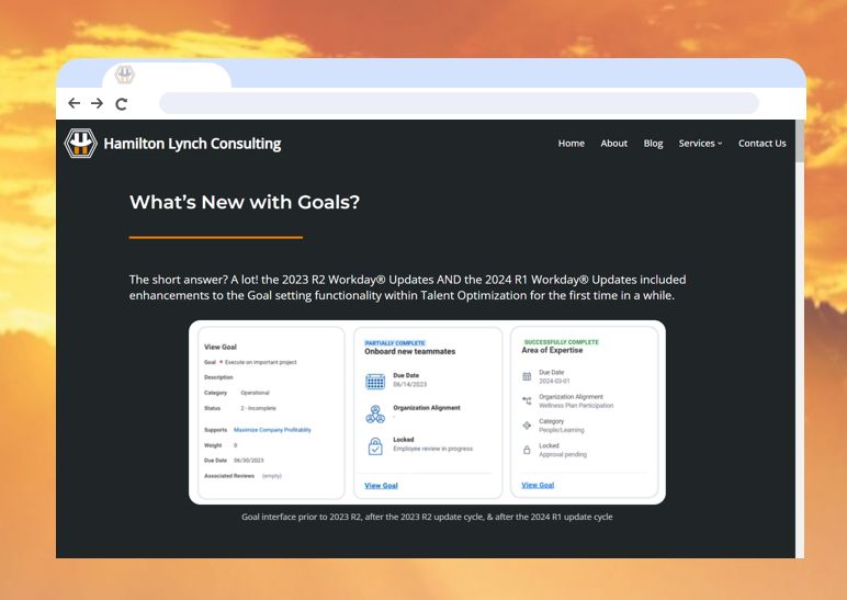 Hamilton Lynch Consulting on LinkedIn: Workday 2024 R1 Updates are ... Hamilton Lynch Consulting on LinkedIn: Workday 2024 R1 Updates are ...