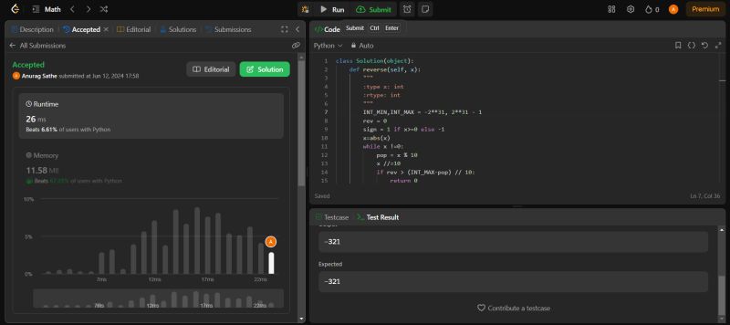 Anurag Sathe on LinkedIn: #python #leetcode #codingjourney # ... Anurag Sathe on LinkedIn: #python #leetcode #codingjourney # ...