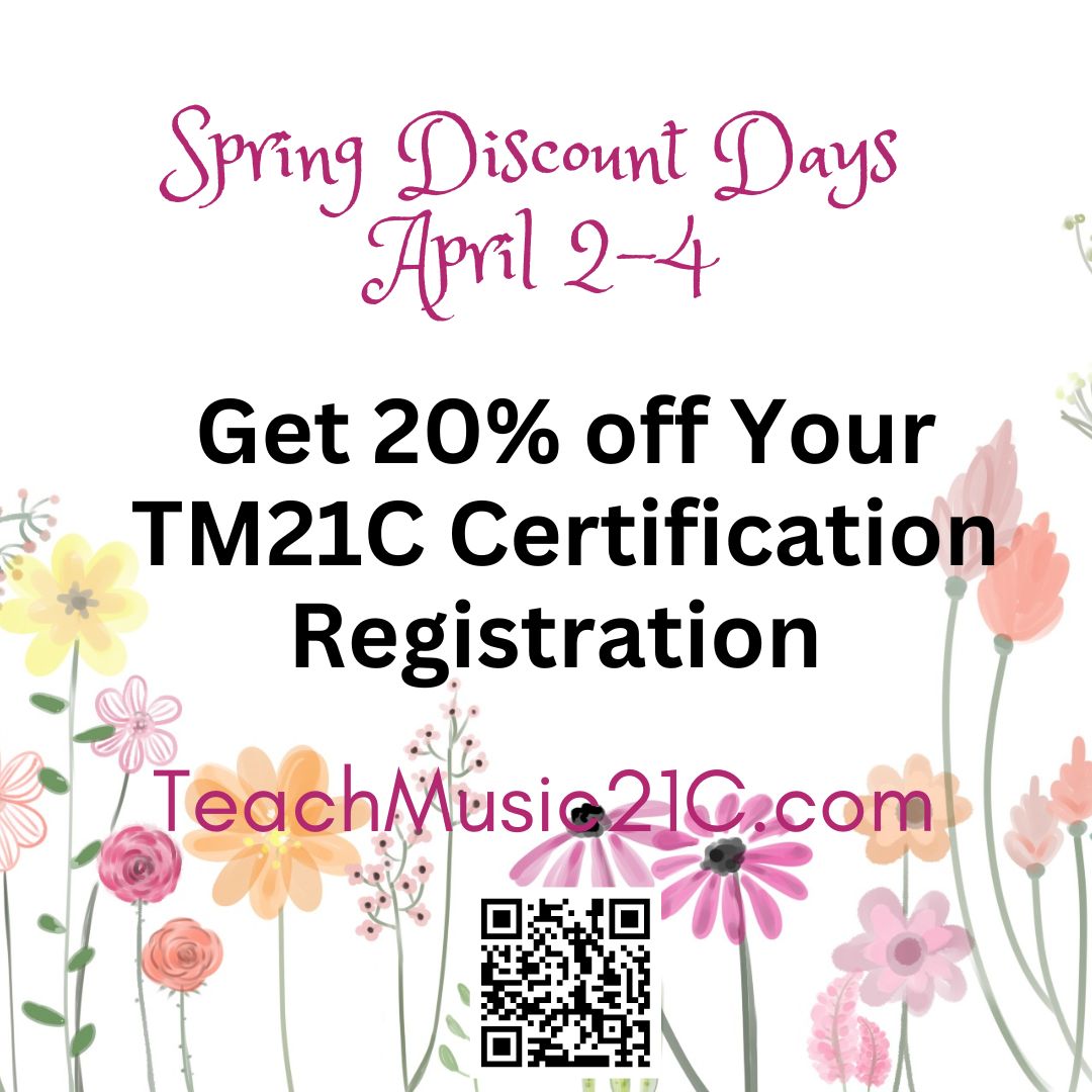 Teach Music 21C on LinkedIn: Have you been waiting for spring to start ... Teach Music 21C on LinkedIn: Have you been waiting for spring to start ...