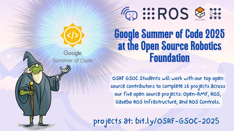 🎉 Exciting news! The Open Source Robotics Foundation (OSRF) is… | Open ... 🎉 Exciting news! The Open Source Robotics Foundation (OSRF) is… | Open ...