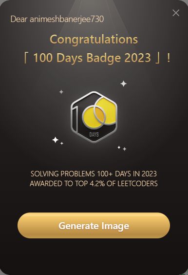 ANIMESH BANERJEE on LinkedIn: #connections #leetcode #codingjourney # ... ANIMESH BANERJEE on LinkedIn: #connections #leetcode #codingjourney # ...