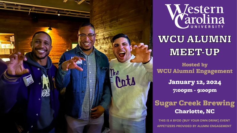 Tenisea Higgins on LinkedIn: Charlotte area WCU Alumni: Mark your ... Tenisea Higgins on LinkedIn: Charlotte area WCU Alumni: Mark your ...