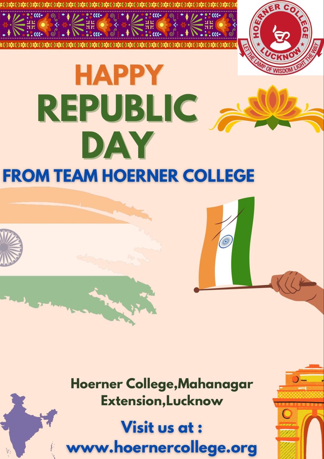 Hoerner College on LinkedIn: Happy Republic Day from Team Hoerner College🇮🇳 Hoerner College on LinkedIn: Happy Republic Day from Team Hoerner College🇮🇳
