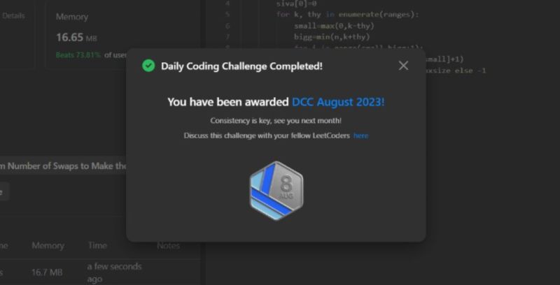 Sivasai Nukala on LinkedIn: #leetcodechallenge #leetcode2023 # ... Sivasai Nukala on LinkedIn: #leetcodechallenge #leetcode2023 # ...