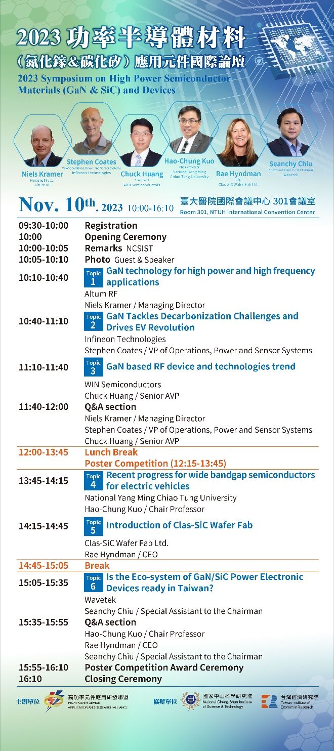 Meg J. C. Lin, Ph.D. on LinkedIn: 2023功率半導體材料(氮化鎵&碳化矽)應用元件國際論壇 2023 ... Meg J. C. Lin, Ph.D. on LinkedIn: 2023功率半導體材料(氮化鎵&碳化矽)應用元件國際論壇 2023 ...