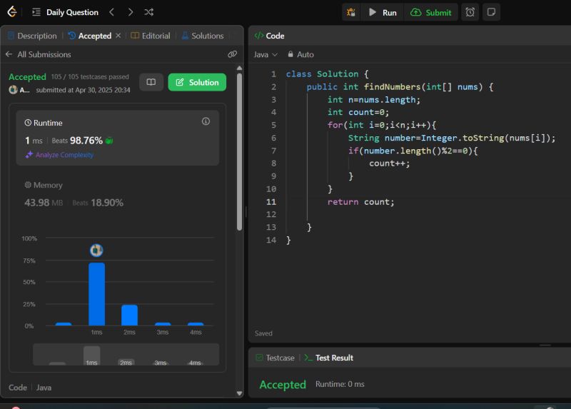 #leetcode #100daysofcode #java #codingchallenge #problemsolving #dsa ... #leetcode #100daysofcode #java #codingchallenge #problemsolving #dsa ...