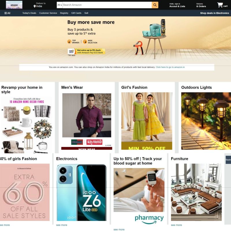 Amazon website. Using HTML and CSS | Priyanka Yadav Amazon website. Using HTML and CSS | Priyanka Yadav