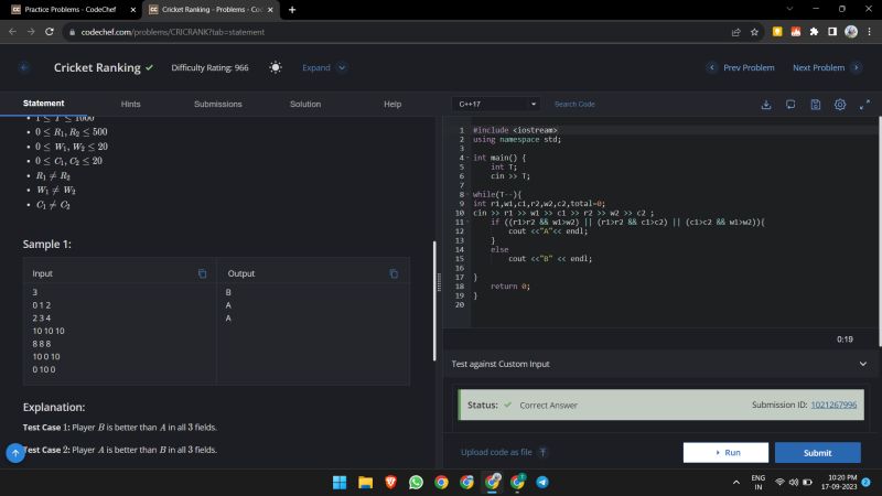 Tharani Dharan M N on LinkedIn: #codechef #github #100daysofcodingchallenge Tharani Dharan M N on LinkedIn: #codechef #github #100daysofcodingchallenge