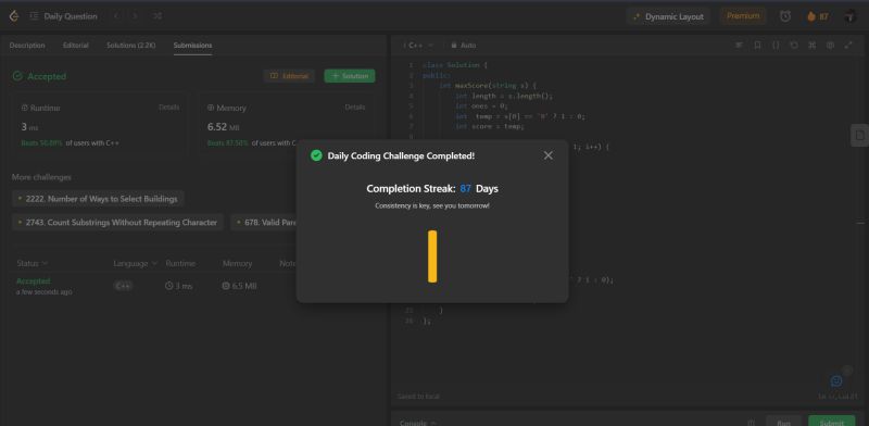 Sachin Singh on LinkedIn: #100daysofcode #leetcode Sachin Singh on LinkedIn: #100daysofcode #leetcode