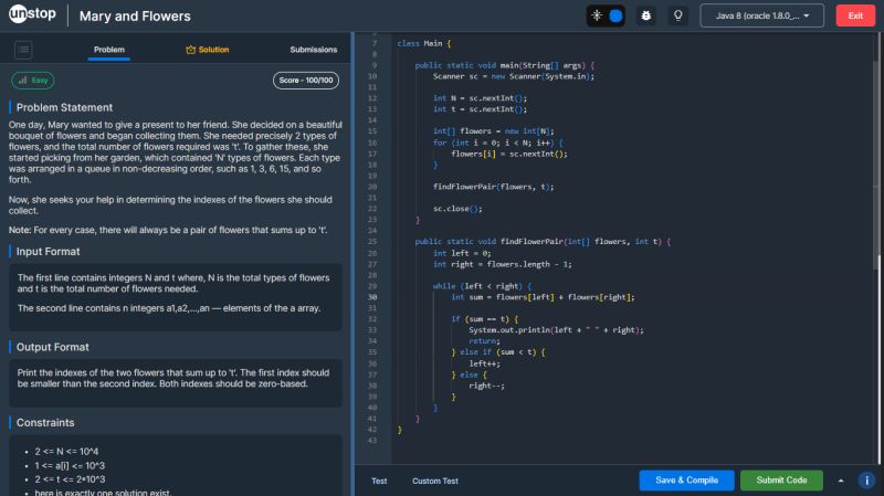 Abhishek Uniyal on LinkedIn: #100daysofcode #unstop #java #algorithms # ... Abhishek Uniyal on LinkedIn: #100daysofcode #unstop #java #algorithms # ...