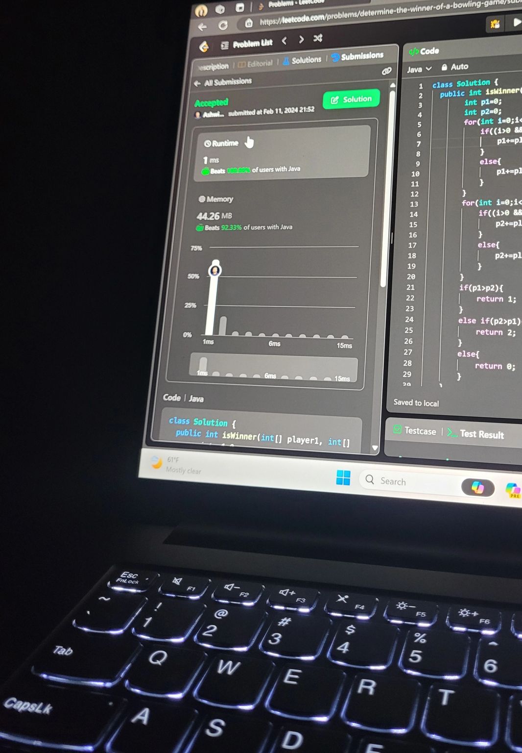 Ashwin Mali on LinkedIn: #leetcodechallenge #leetcode #leetcodejava Ashwin Mali on LinkedIn: #leetcodechallenge #leetcode #leetcodejava