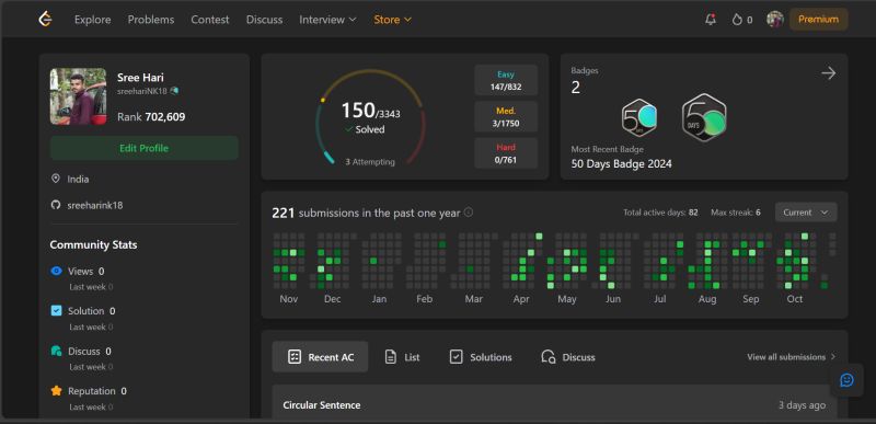 Sree Hari on LinkedIn: #codingjourney #csharp #leetcode #problemsolving ... Sree Hari on LinkedIn: #codingjourney #csharp #leetcode #problemsolving ...