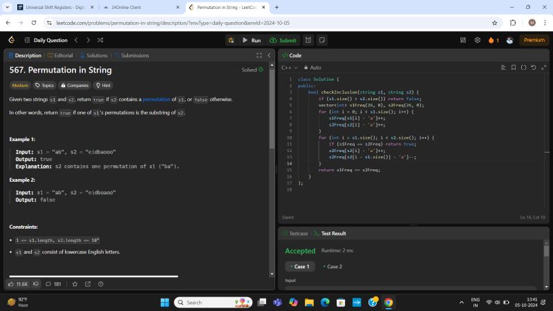 Manav Singh on LinkedIn: #567permutation_in_a_string #1497check_if ... Manav Singh on LinkedIn: #567permutation_in_a_string #1497check_if ...