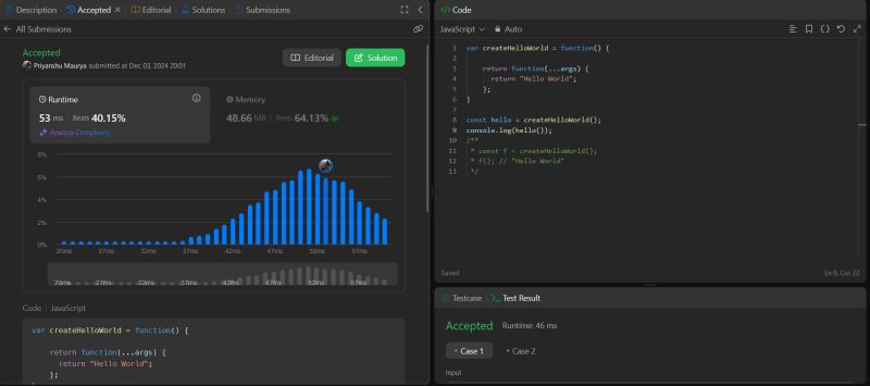 Priyanshu Maurya on LinkedIn: #javascript #leetcode #codingjourney ... Priyanshu Maurya on LinkedIn: #javascript #leetcode #codingjourney ...