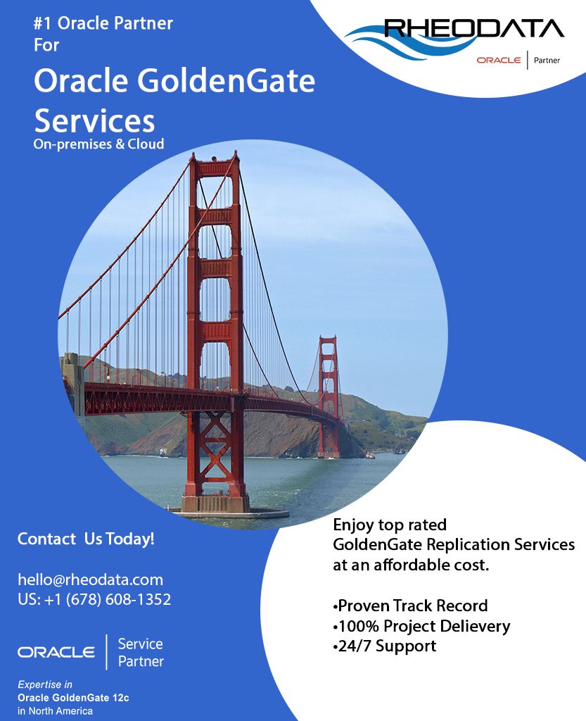 RheoData: Oracle Goldengate Implementation Partner | RheoData posted on ... RheoData: Oracle Goldengate Implementation Partner | RheoData posted on ...