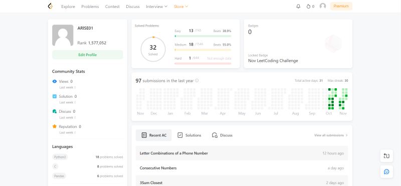 Completed LeetCode challenge! | Soumik Ghosh posted on the topic | LinkedIn Completed LeetCode challenge! | Soumik Ghosh posted on the topic | LinkedIn