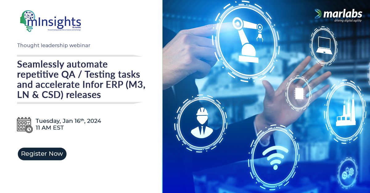 Marlabs LLC on LinkedIn: Infor Automation Testing Marlabs LLC on LinkedIn: Infor Automation Testing