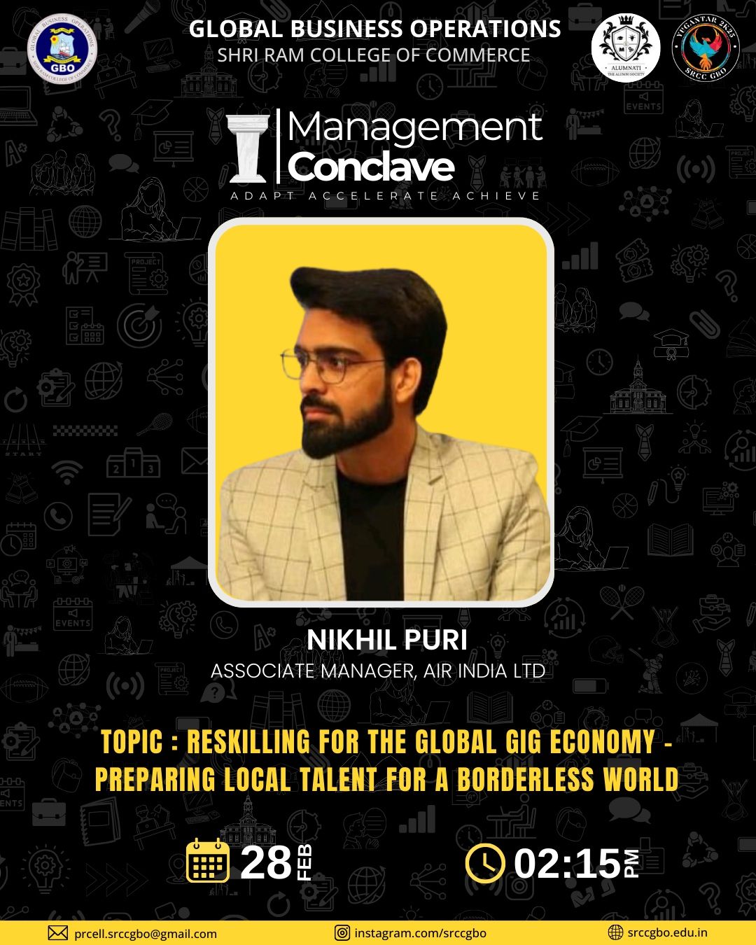 #yugantar25 #srccgbo #srcc #nikhilpuri #airindia #moderator… | Global ... #yugantar25 #srccgbo #srcc #nikhilpuri #airindia #moderator… | Global ...