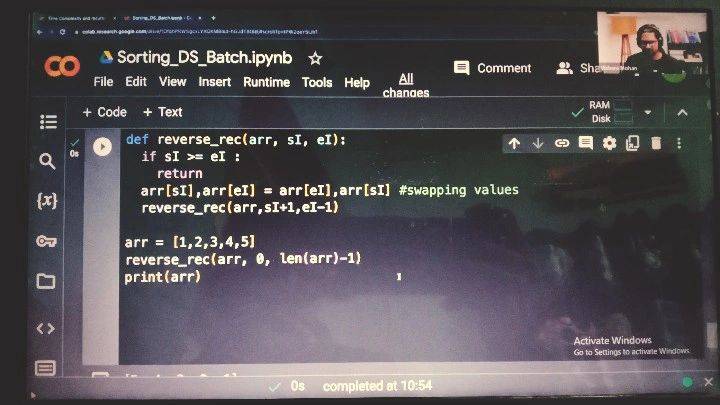 Learn about sorting in DSA with Python mentor Vishwa Mohan | Shashank ... Learn about sorting in DSA with Python mentor Vishwa Mohan | Shashank ...