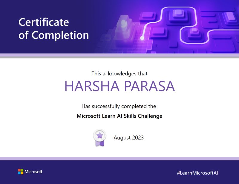 #microsoftazure #azure #machinelearning #pythonprogramming… | Harsha Parasa #microsoftazure #azure #machinelearning #pythonprogramming… | Harsha Parasa