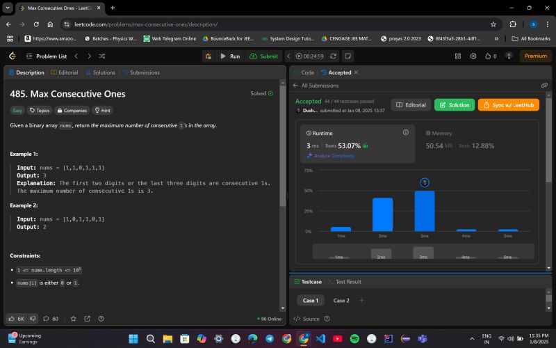 Dushyant Kumar on LinkedIn: #dsa #leetcode #codingjourney #dsawithkunal Dushyant Kumar on LinkedIn: #dsa #leetcode #codingjourney #dsawithkunal