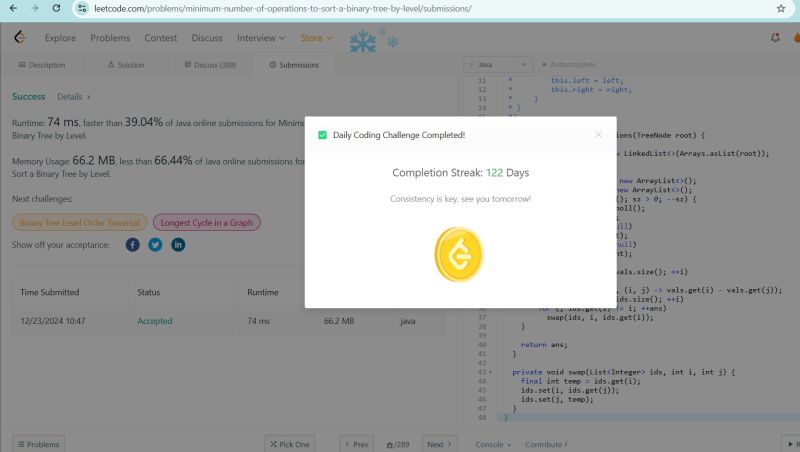 Mandakani Mishra on LinkedIn: #leetcode #codingchallenge #121daysstreak ... Mandakani Mishra on LinkedIn: #leetcode #codingchallenge #121daysstreak ...