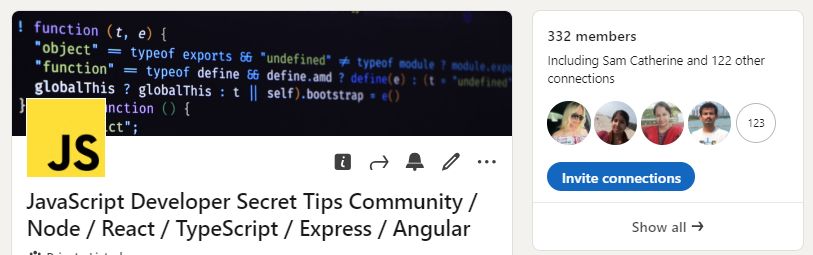 Pushpendra Tripathi on LinkedIn: #javascript #node #angular #typescript ... Pushpendra Tripathi on LinkedIn: #javascript #node #angular #typescript ...