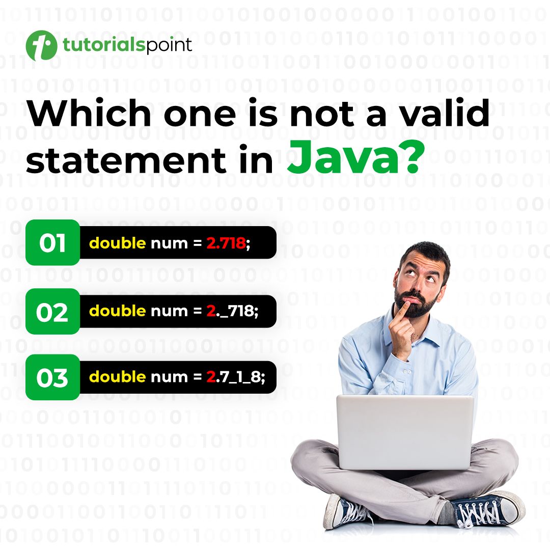Tutorialspoint on LinkedIn: #javaquiz #codingchallenges Tutorialspoint on LinkedIn: #javaquiz #codingchallenges