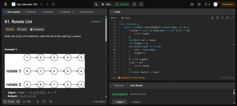 #codingchallenge #java #linkedlist #datastructures #algorithms… | Sachin M #codingchallenge #java #linkedlist #datastructures #algorithms… | Sachin M