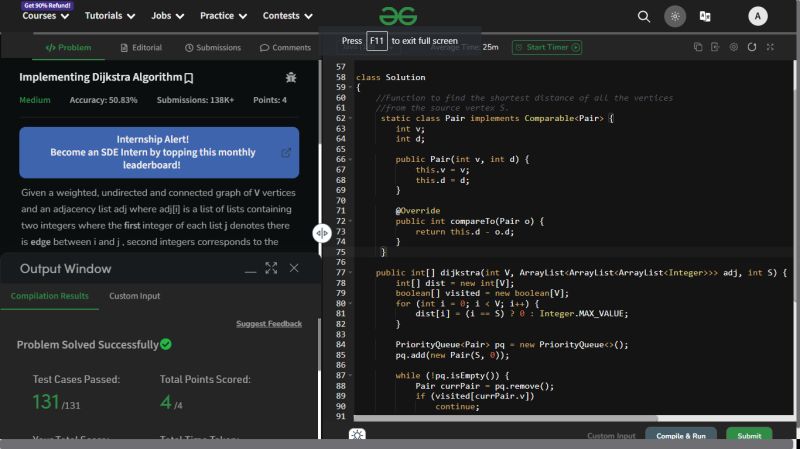 Amit Kumar Ahirwar on LinkedIn: #100daysofcode #algorithm #dijkstra # ... Amit Kumar Ahirwar on LinkedIn: #100daysofcode #algorithm #dijkstra # ...