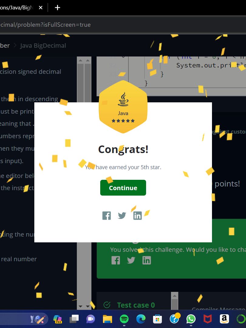 Kishore Tammalapudi on LinkedIn: #hackerrank #java #coding Kishore Tammalapudi on LinkedIn: #hackerrank #java #coding