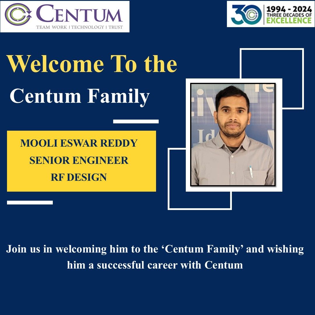 Congratulations Mr. Mooli Eswar Reddy. We heartfully welcome you to ... Congratulations Mr. Mooli Eswar Reddy. We heartfully welcome you to ...