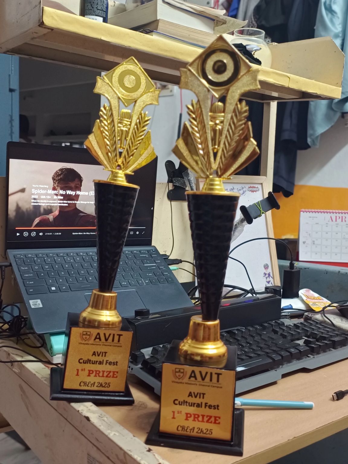 In regards to cultural activities, I got 1st prizes for the waste craft ... In regards to cultural activities, I got 1st prizes for the waste craft ...
