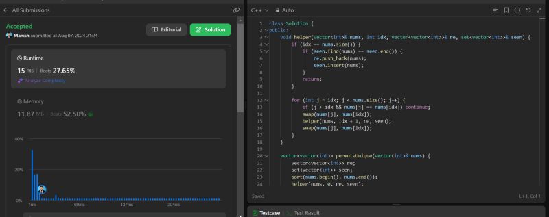 Day 63 of #100DaysOfCode challenge: Permutations II | Manish Kalwani ... Day 63 of #100DaysOfCode challenge: Permutations II | Manish Kalwani ...